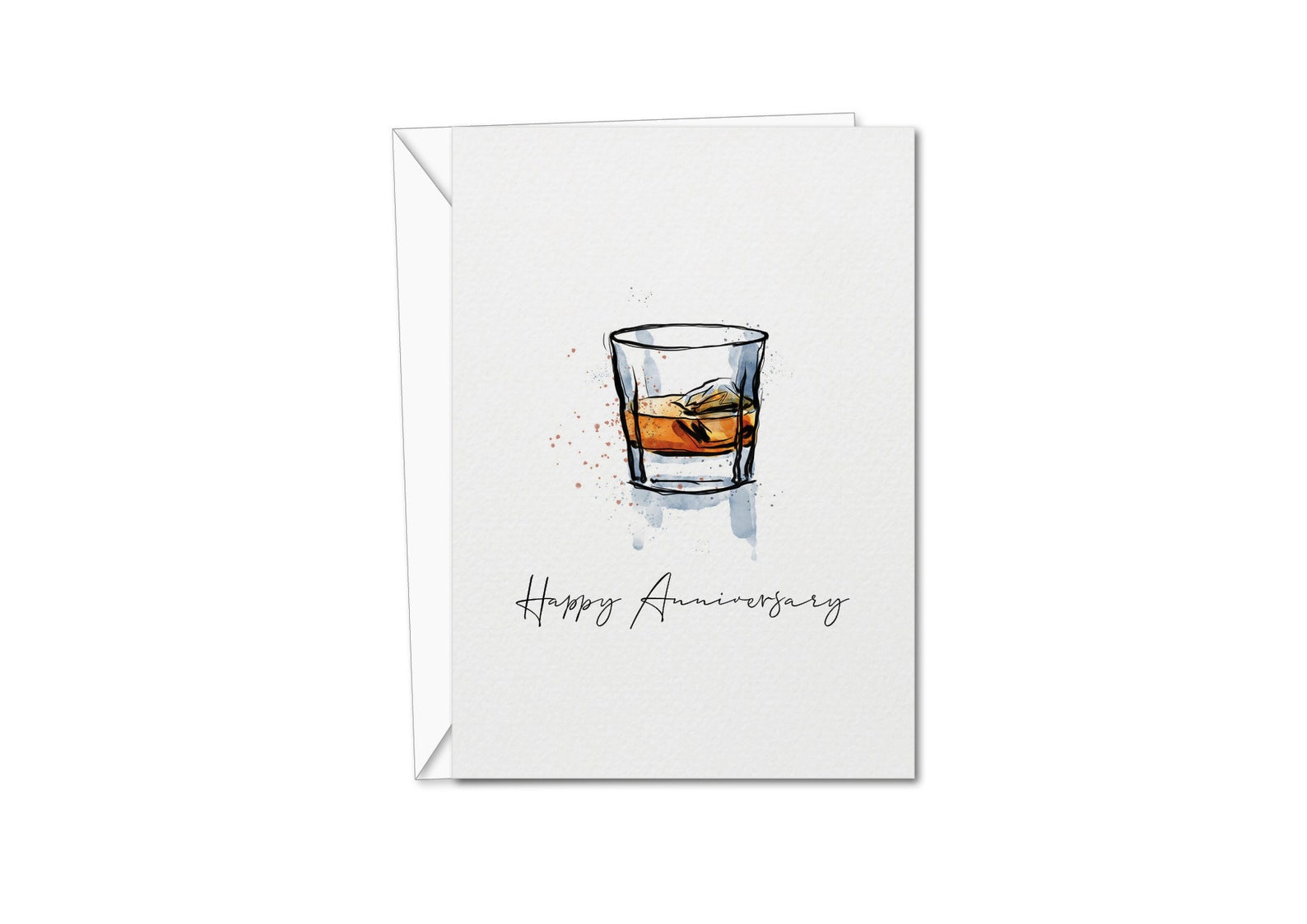 Happy Anniversary Whisky Card | Anniversary Card | Whisky Card | Happy ...