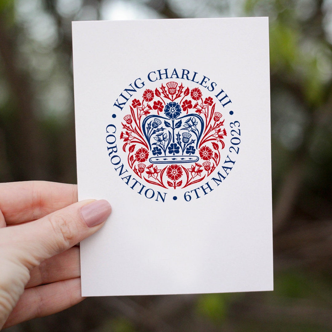King Charles Coronation Card Coronation Card coronation - Etsy
