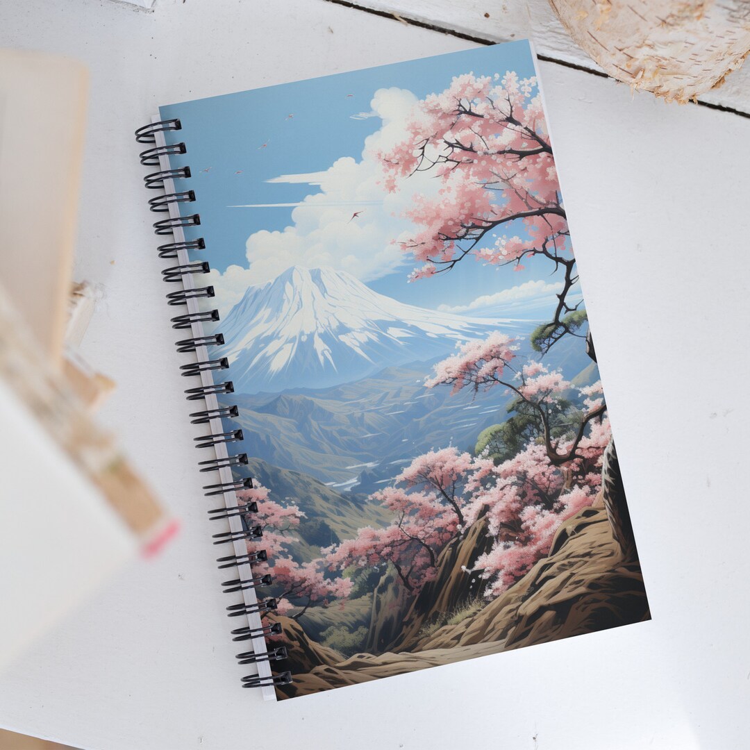 Japan Kyoto Fiji Smoky Icy Volcano Mountains Cherry Blossoms Spiral ...