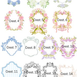 Custom Wedding Crest and Monogram Design | Elegant & Personalized - Etsy