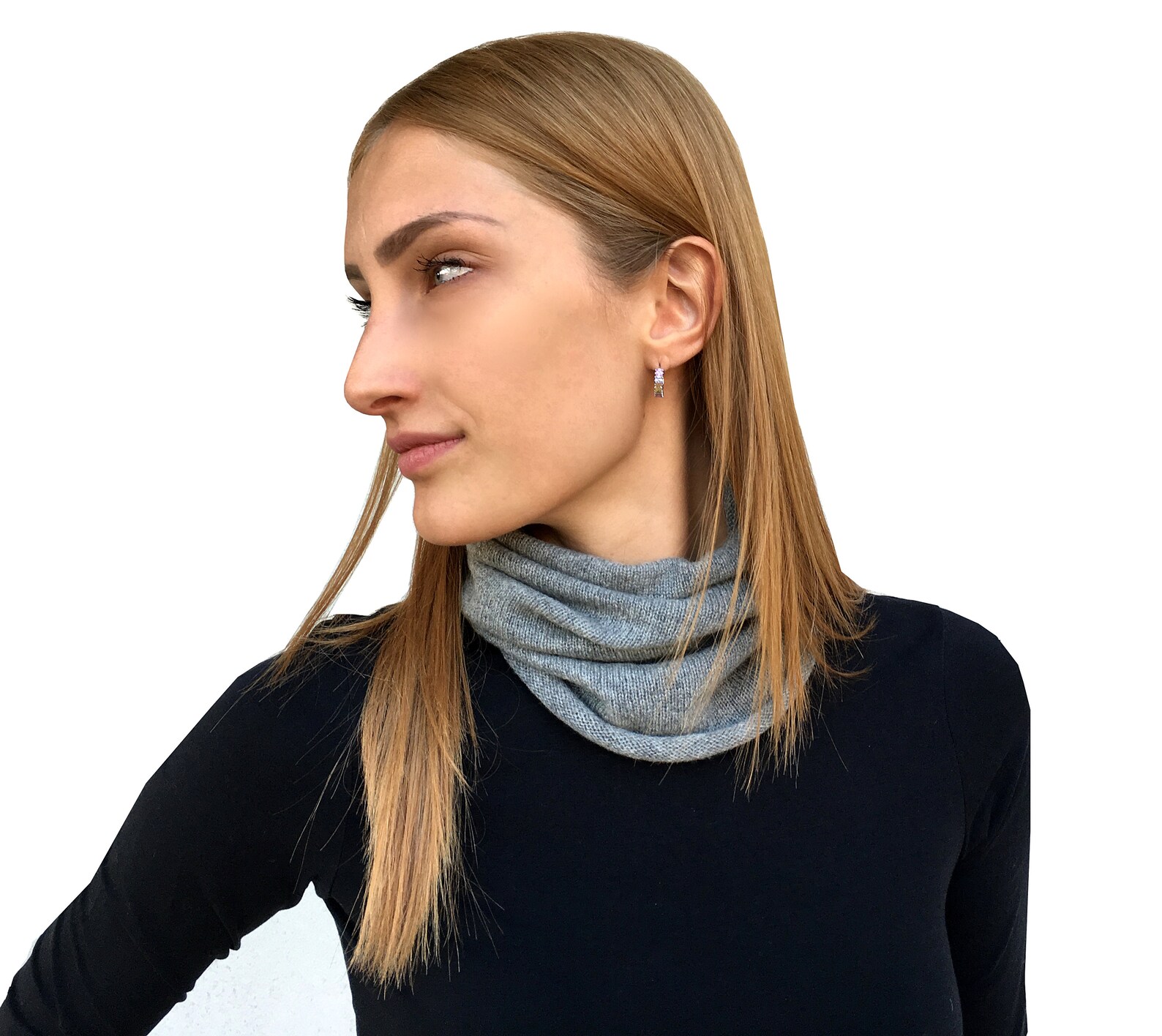 Cashmere Snood, Cashmere, Neck Warmer, Cashmere Neckwarmer, Women Snood ...