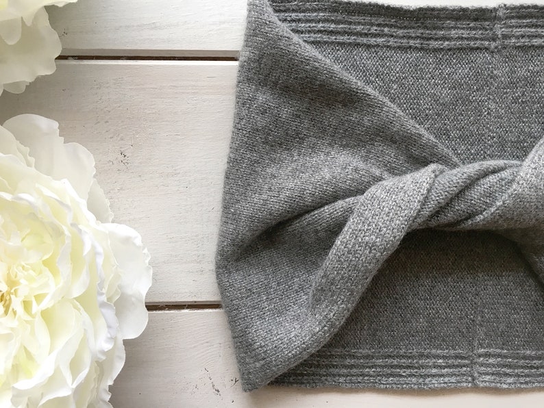 Knitted Headband Women Ear Warmer Turban Ear Warmer Cashmere
