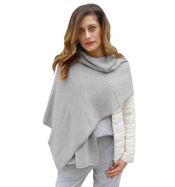 Gray cashmere wrap store