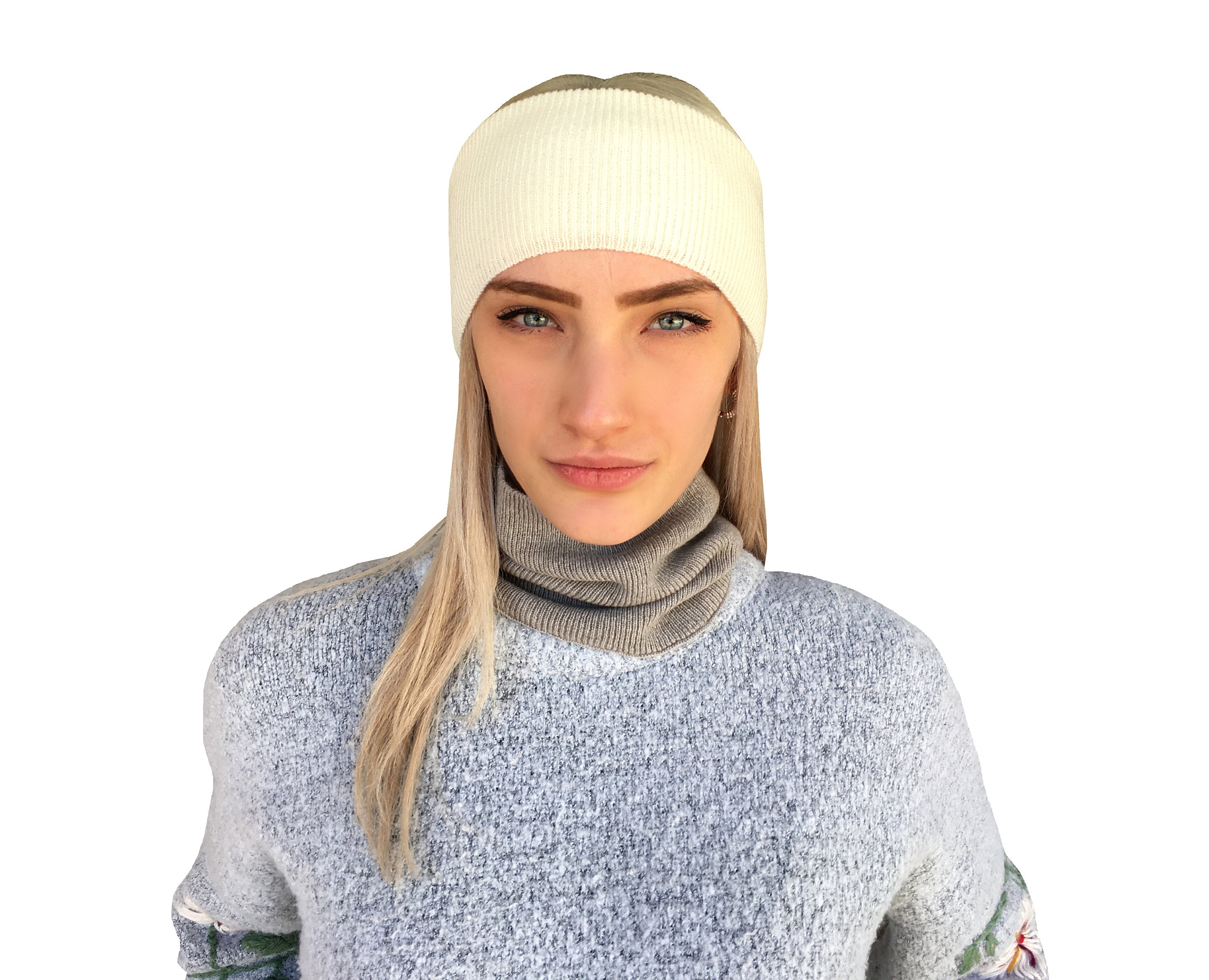 Women Ear Warmer Turban Ear Warmer Cashmere Headband Women - Etsy