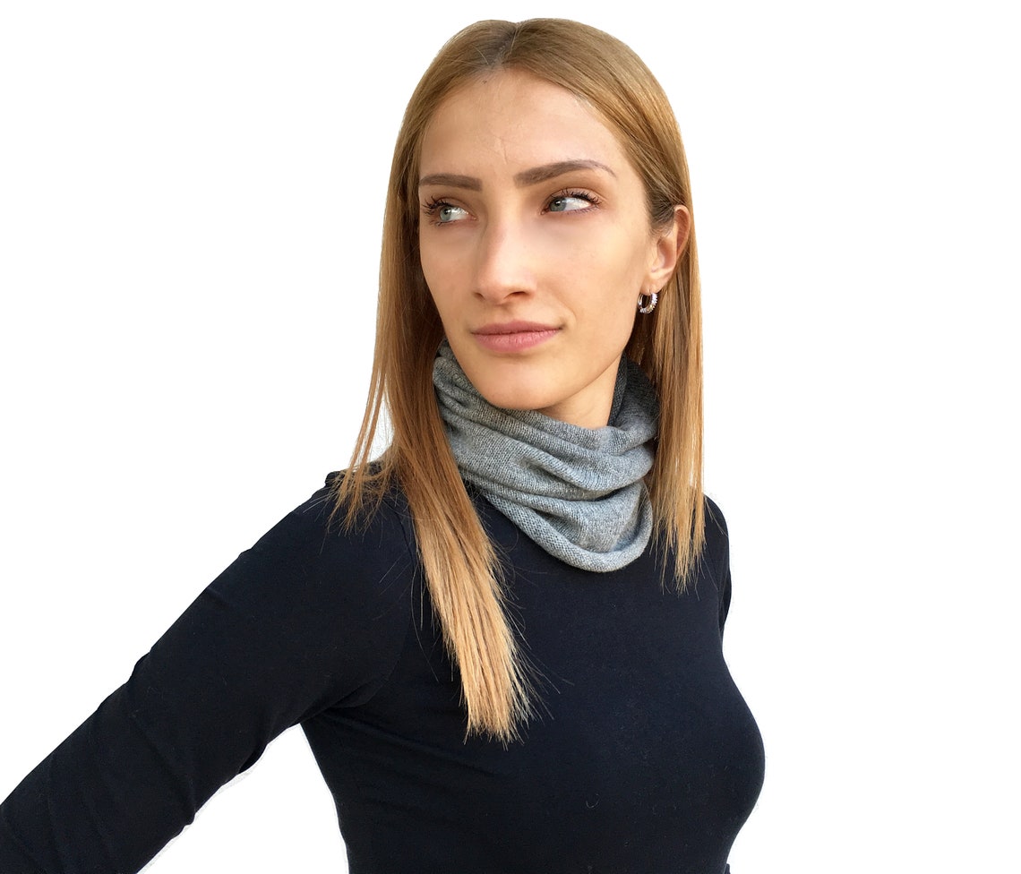 Cashmere Snood, Cashmere, Neck Warmer, Cashmere Neckwarmer, Women Snood ...