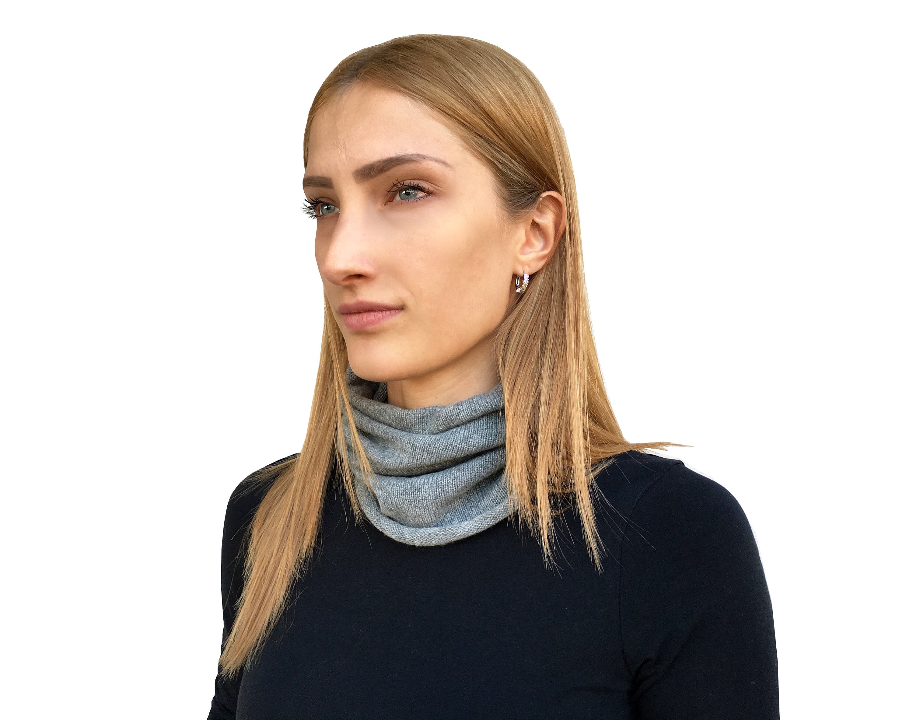 Cashmere Snood, Cashmere, Neck Warmer, Cashmere Neckwarmer, Women Snood ...