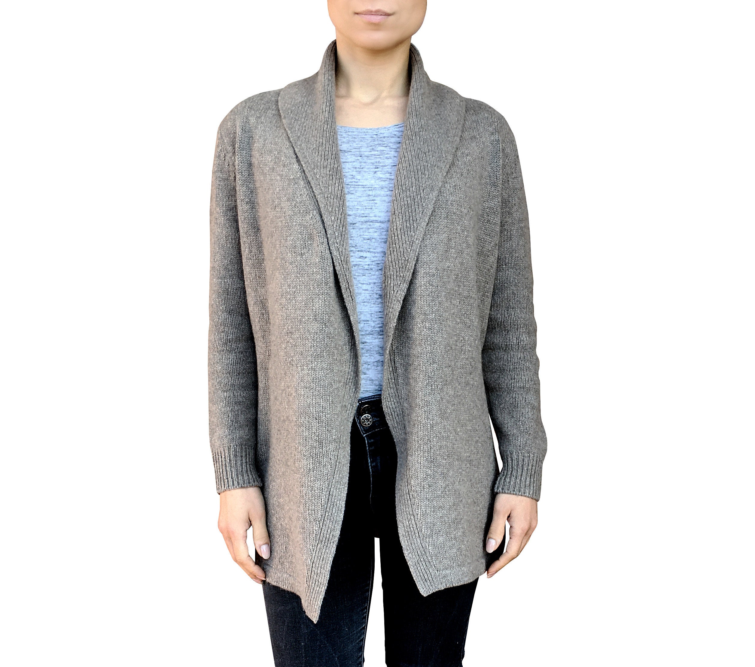100% Cashmere Women Cardigan - Made in Italy - Etsy