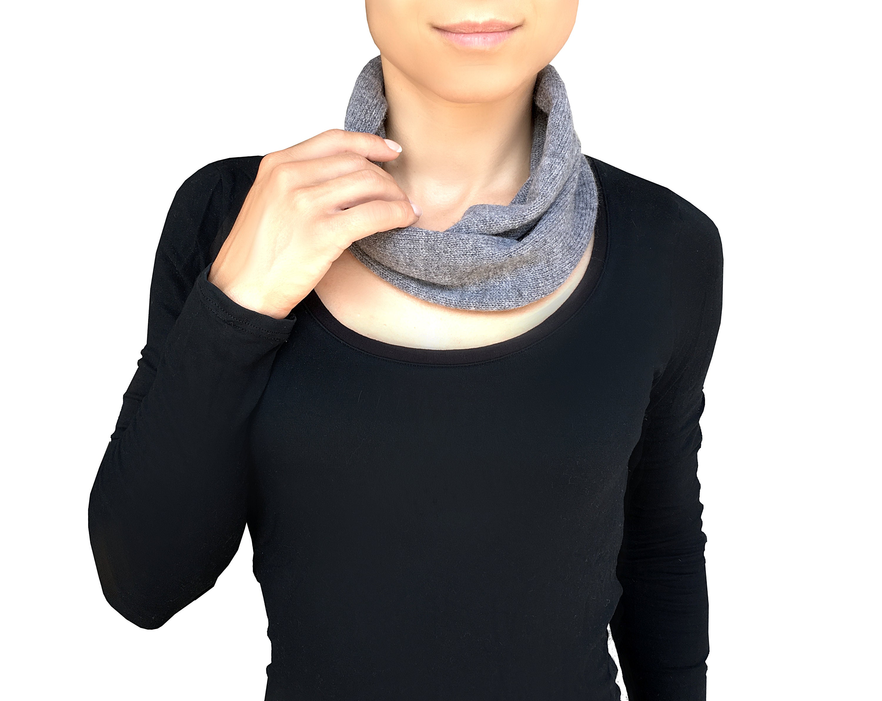 Scaldacollo donna 100% Cachemire - Fatto in Umbria - Etsy Italia