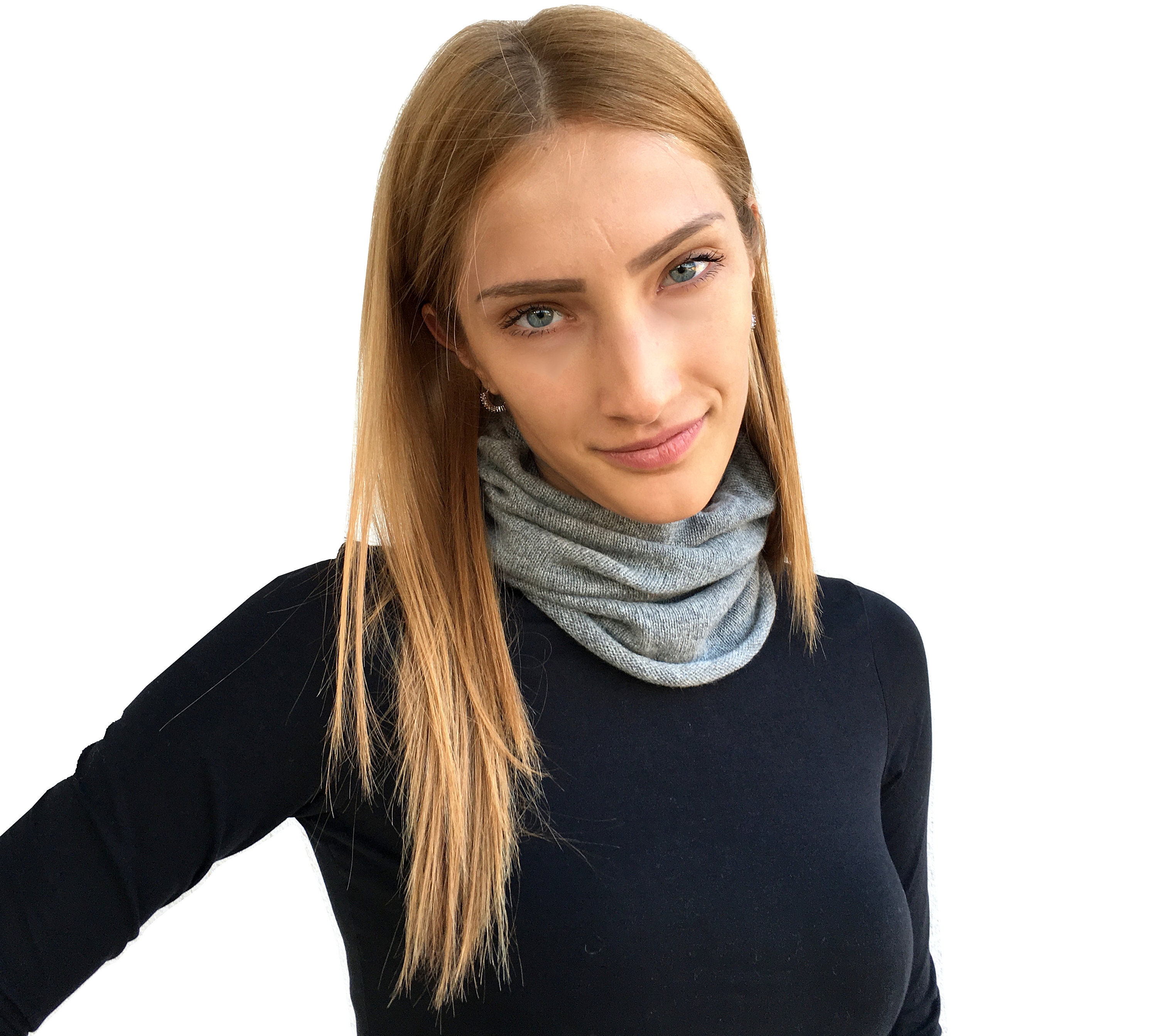 Cashmere Snood, Cashmere, Neck Warmer, Cashmere Neckwarmer, Women Snood ...