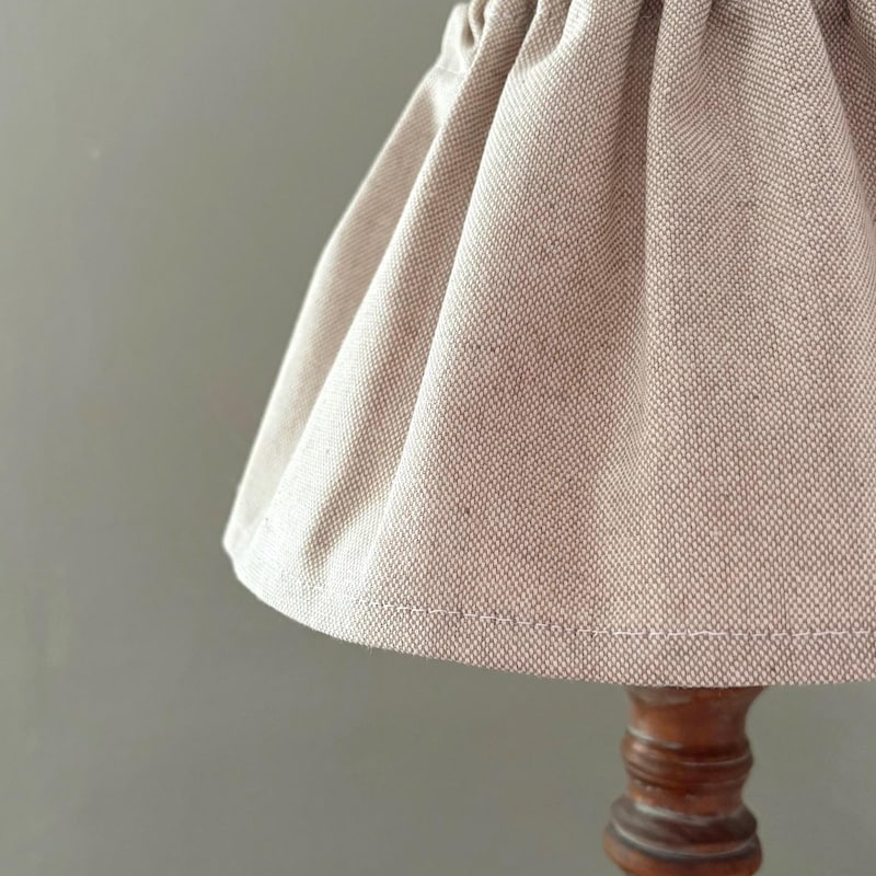 Fabric Lampshade Skirt - Etsy UK