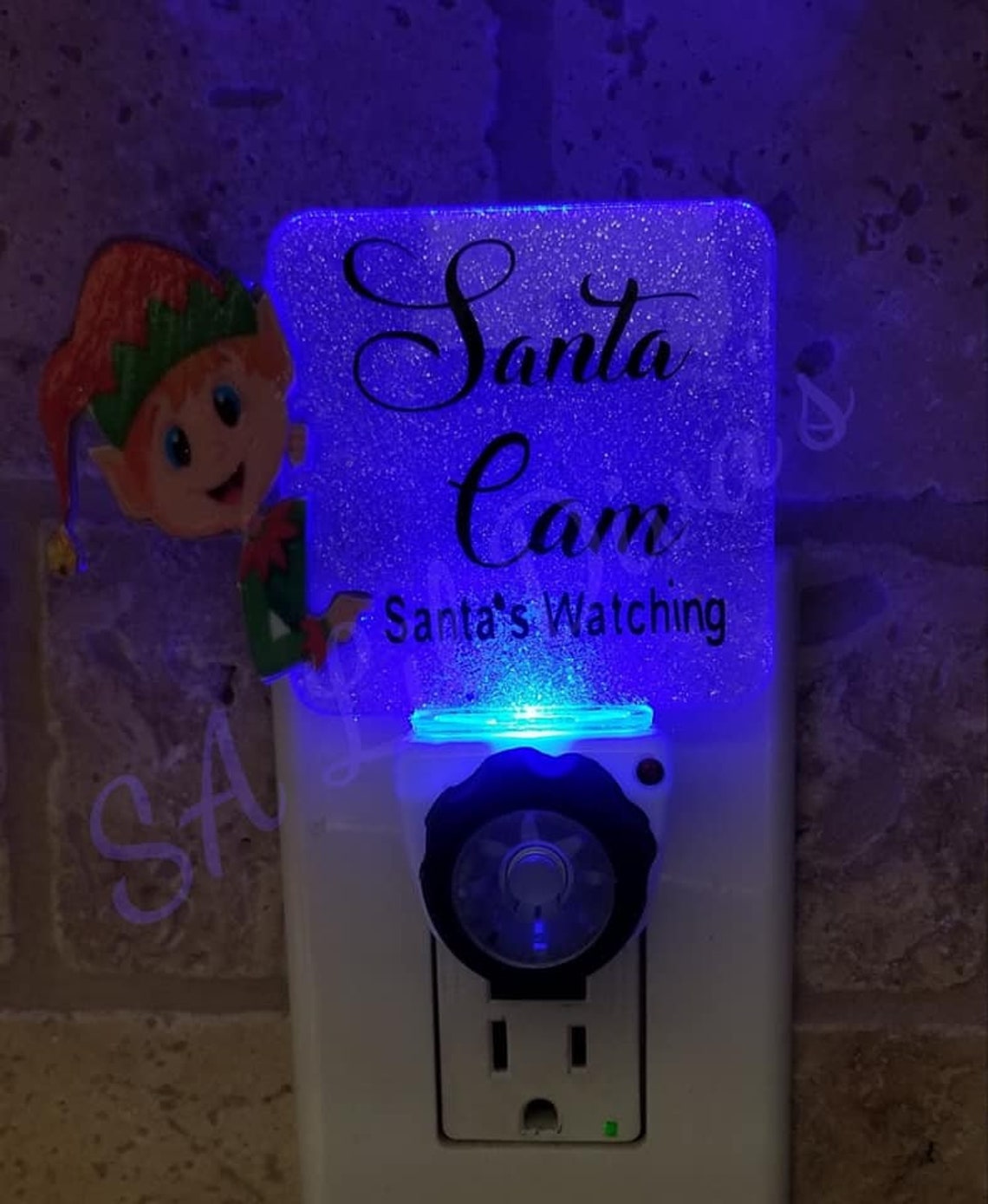 Santa Elf Camera Night Light, Christmas Decor, Classroom, Church ...