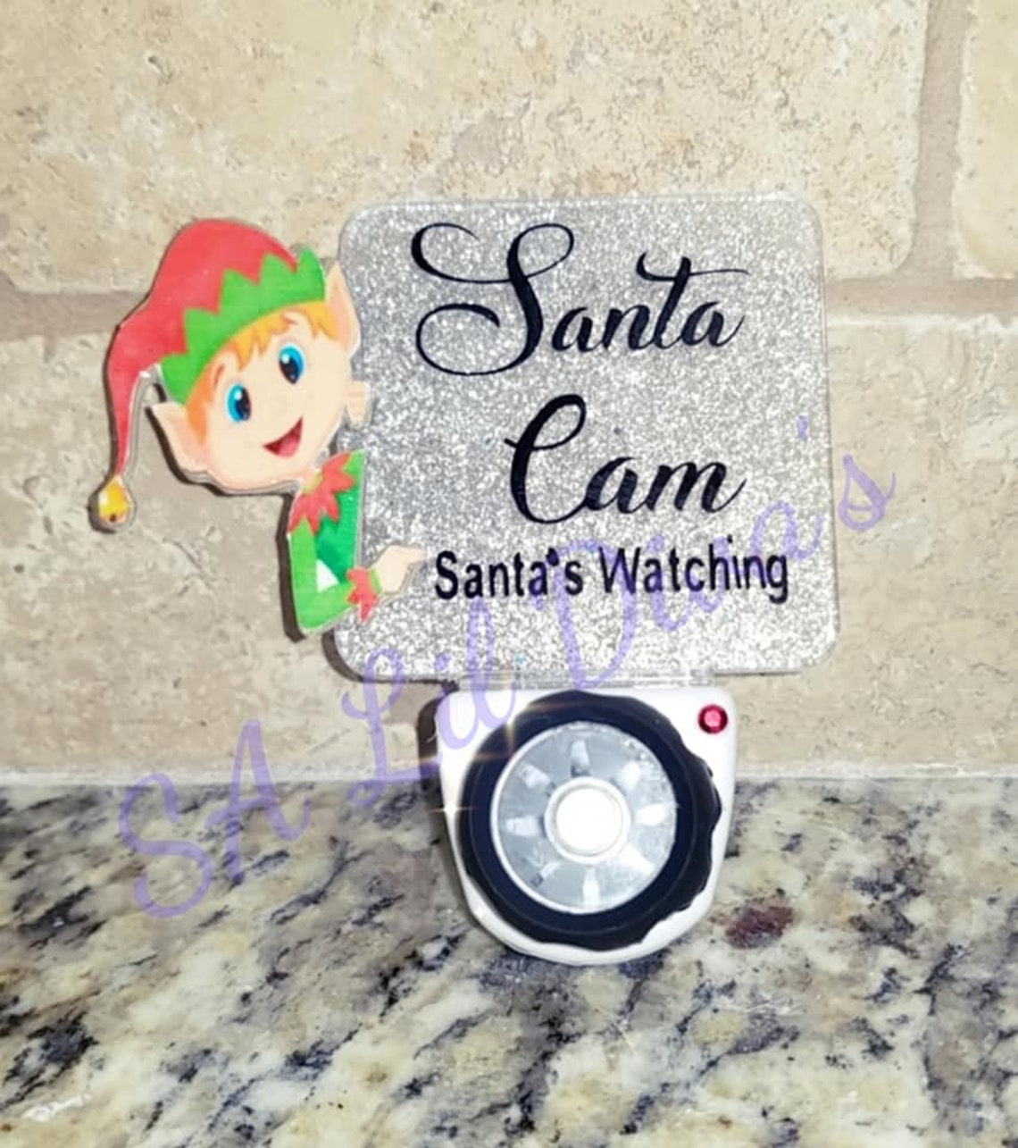 Santa Elf Camera, Elf Camera Night Light, Christmas Night Light, Santa ...