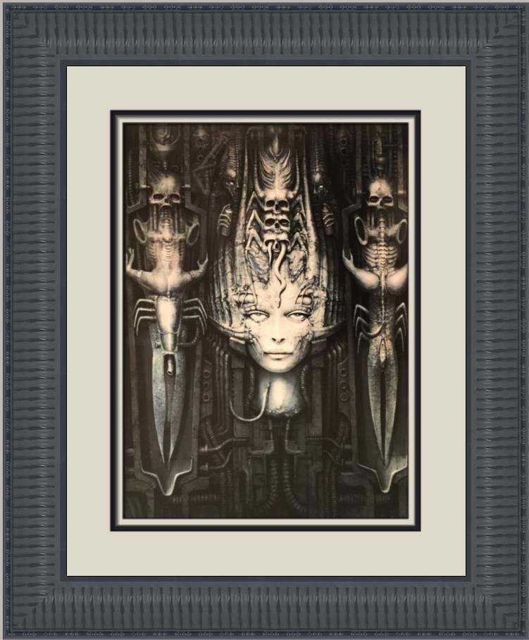 HR Giger H. R. Giger Li II Custom Framed Print - Etsy