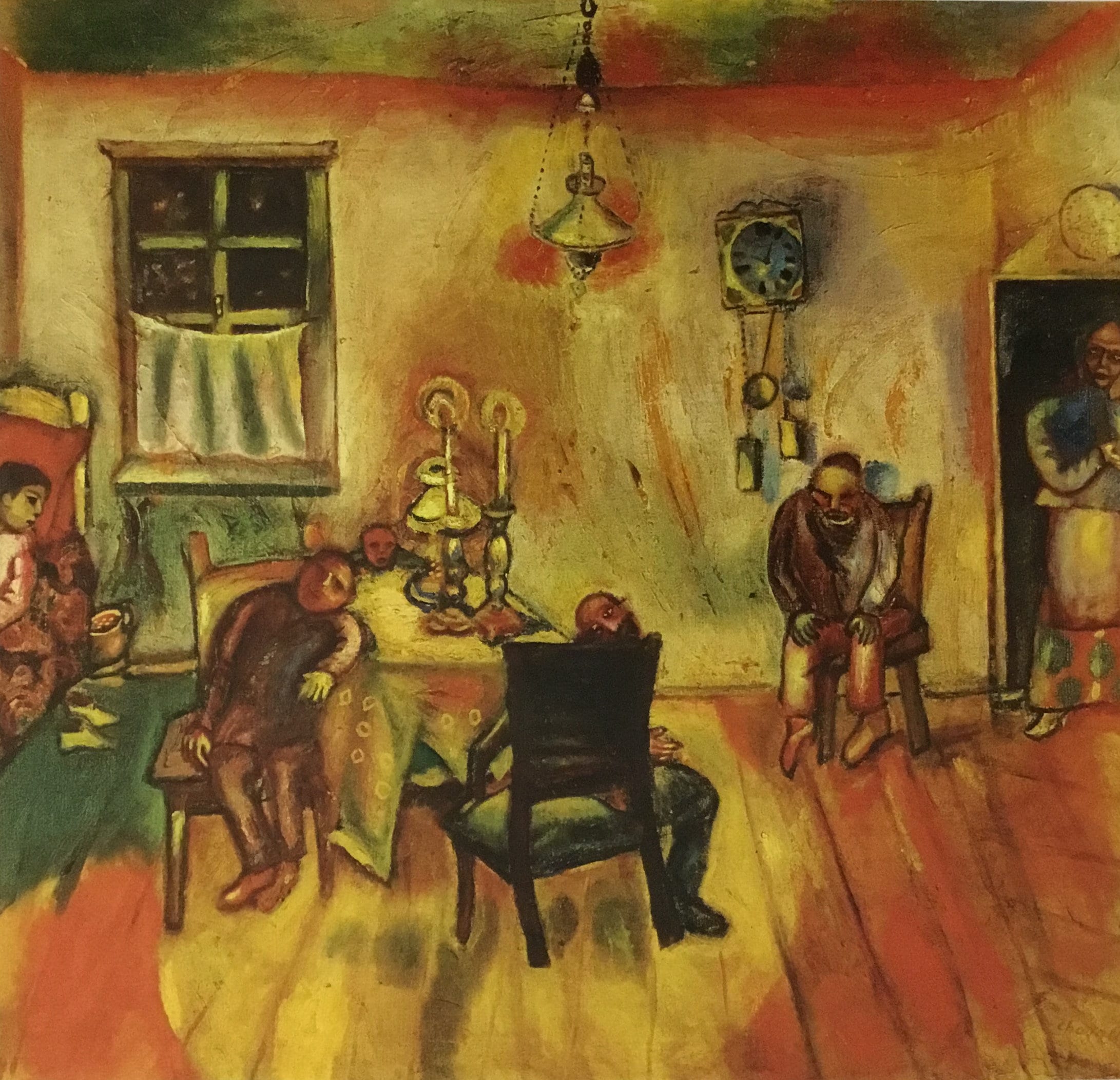 Marc Chagall the Sabbath Custom Framed Print - Etsy