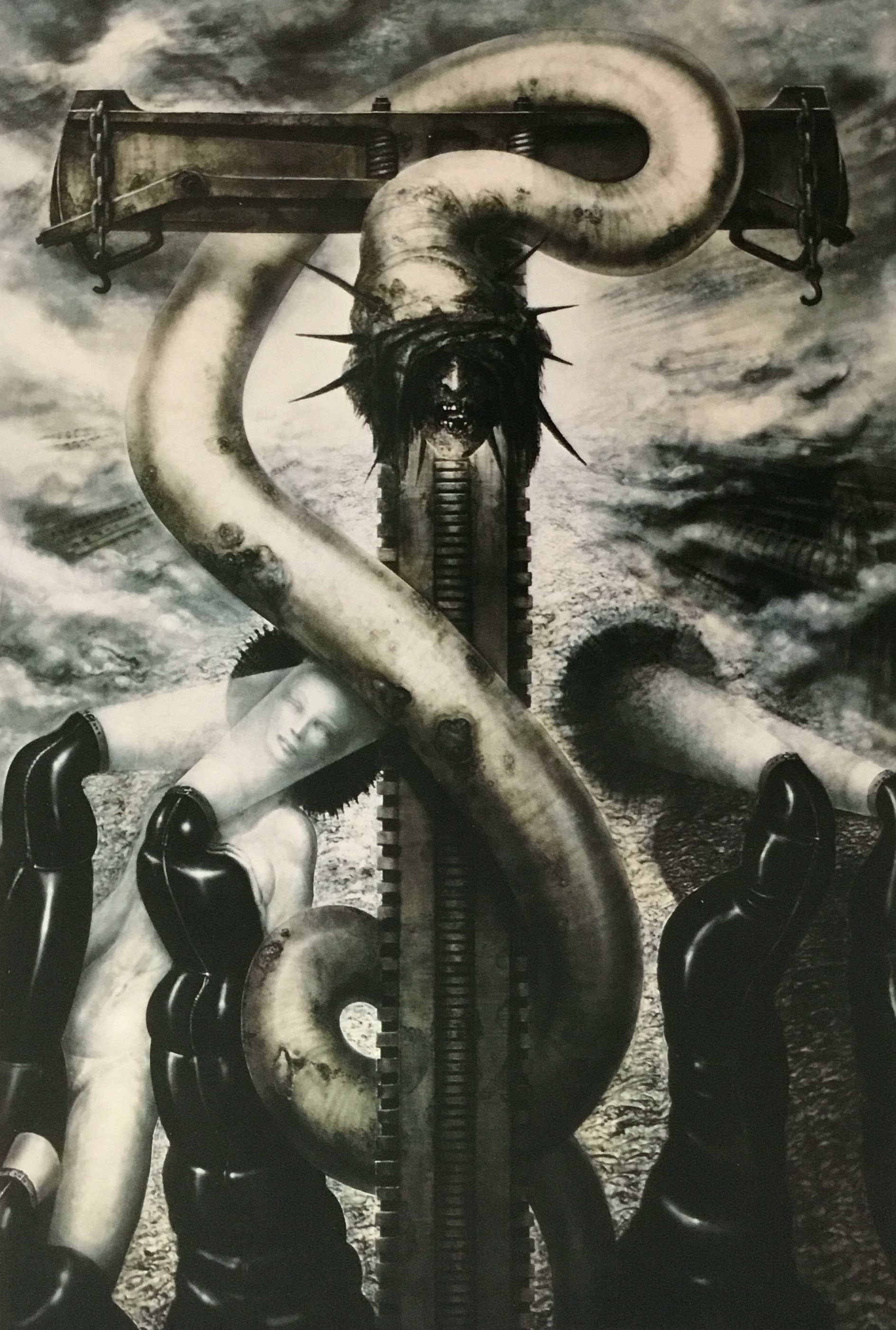 HR Giger H. R. Giger Chider Grun Custom Framed Print - Etsy