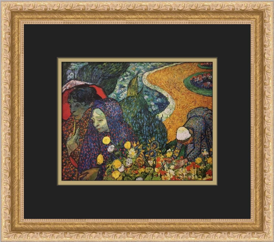 Vincent Van Gogh Memory of the Garden at Etten Custom Framed Print - Etsy