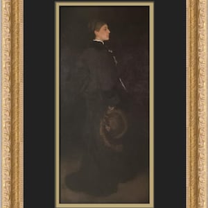 James Whistler Portrait of Miss Rosa Corder Custom Framed Print - Etsy