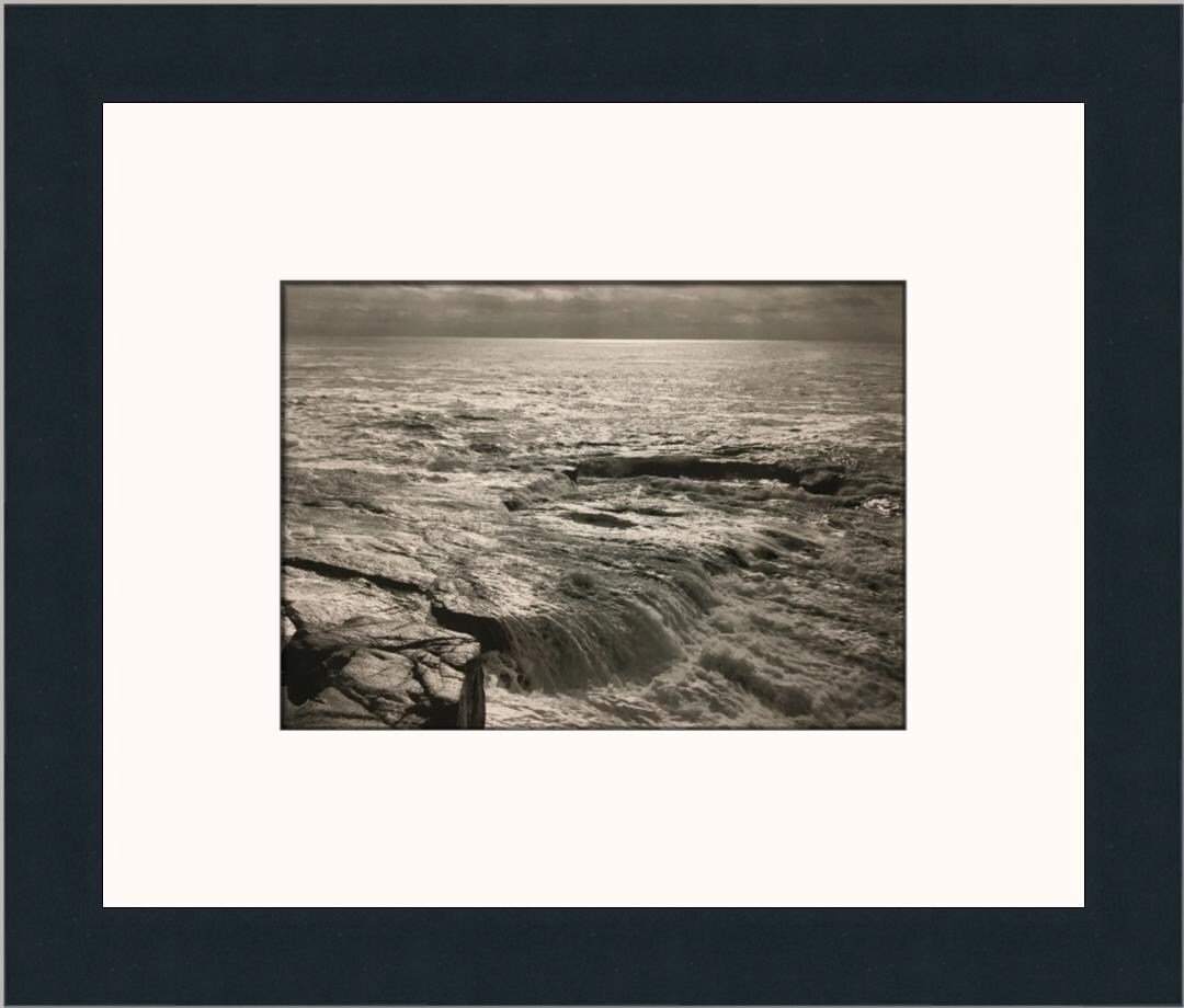 Ansel Adams the Atlantic From Schoodie Point ME Custom Framed Print - Etsy