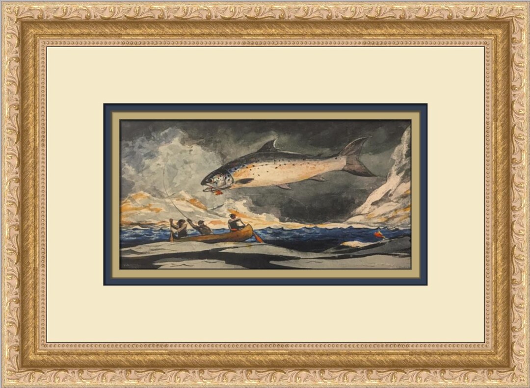 Winslow Homer A Good Pool Custom Framed Print - Etsy