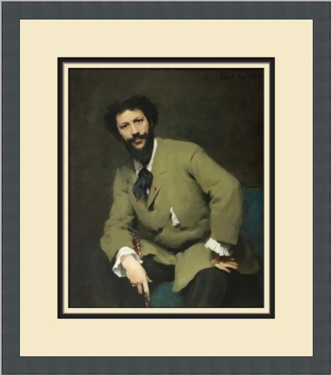 John Singer Sargent Carolus Duran Custom Framed Print - Etsy