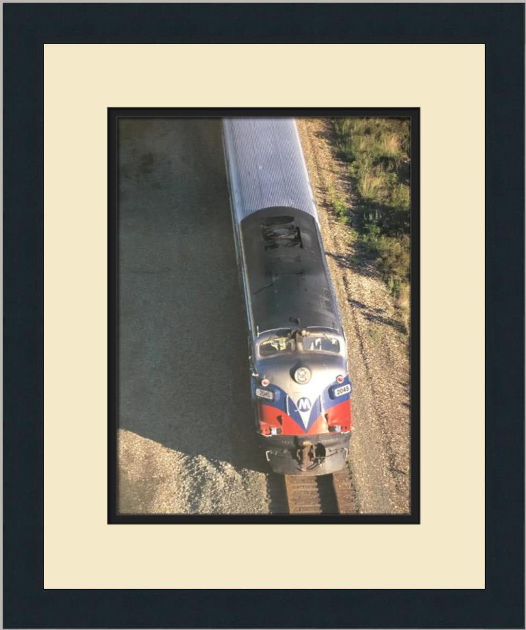 Metro-north Commuter Railroad 2045 Custom Framed Print - Etsy