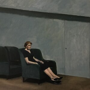 Edward Hopper Intermission Custom Framed Print - Etsy
