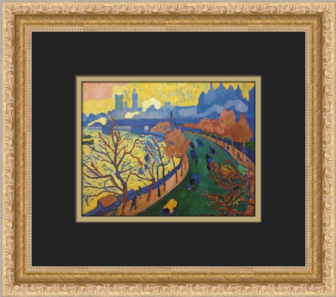 Andre Derain Charing Cross Bridge Custom Framed Print - Etsy