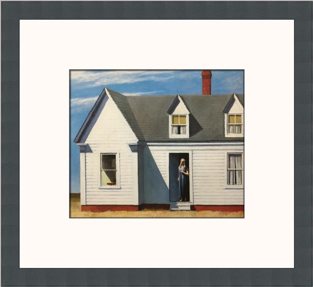 Edward Hopper High Noon Custom Framed Mini Print - Etsy