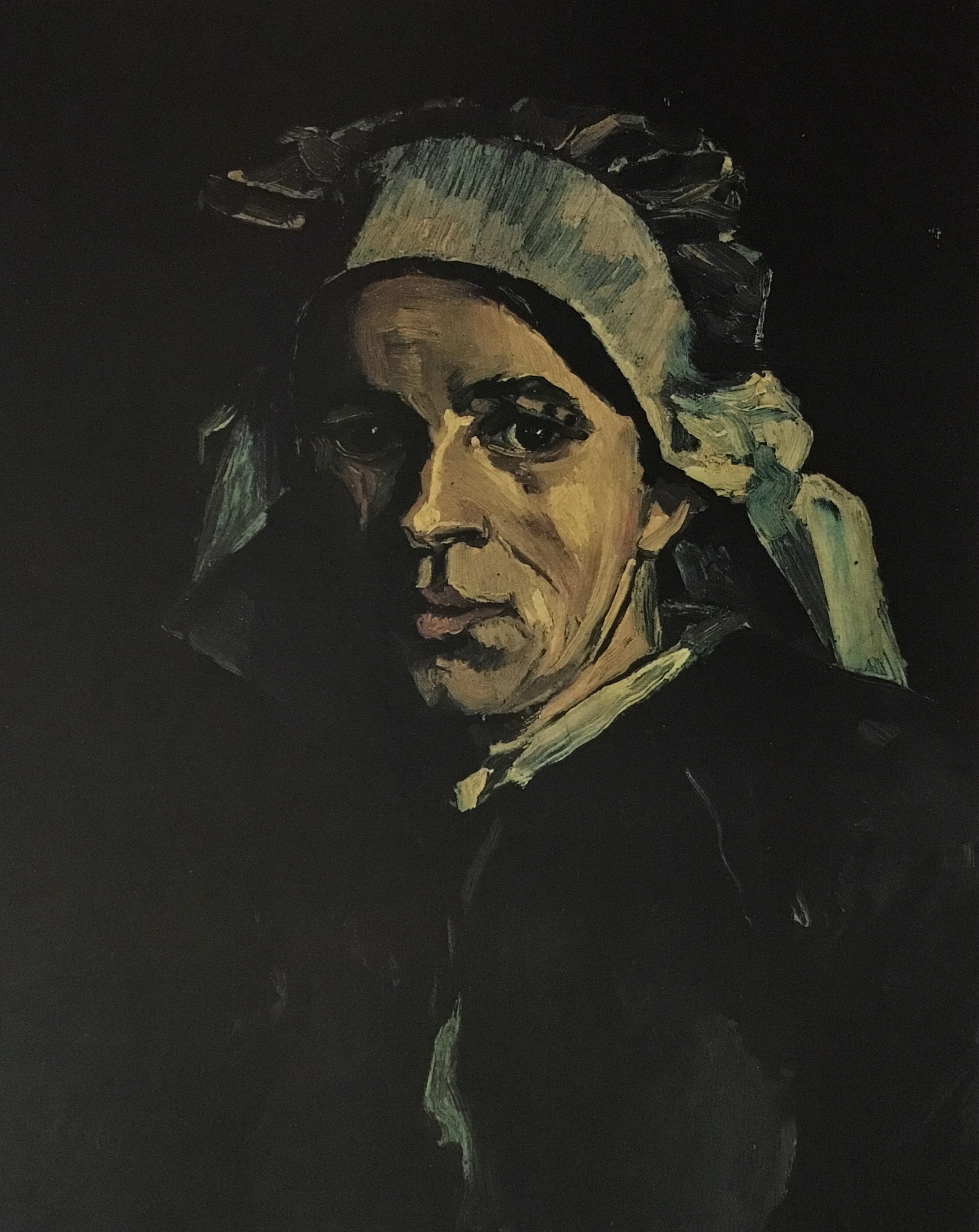 Vincent Van Gogh Peasant Woman Head Custom Framed Print - Etsy
