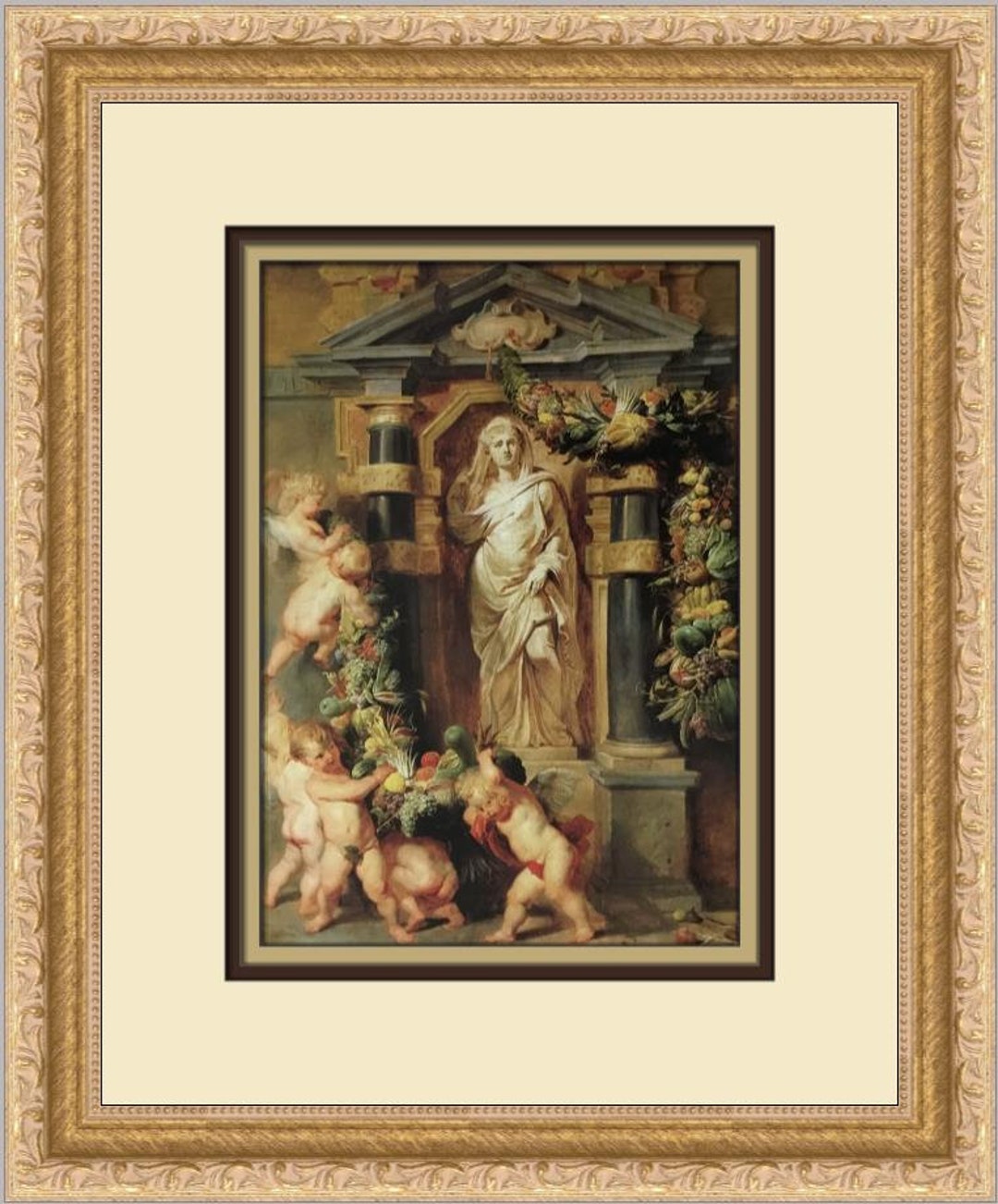 Peter Paul Rubens Statue of Ceres Custom Framed Print - Etsy
