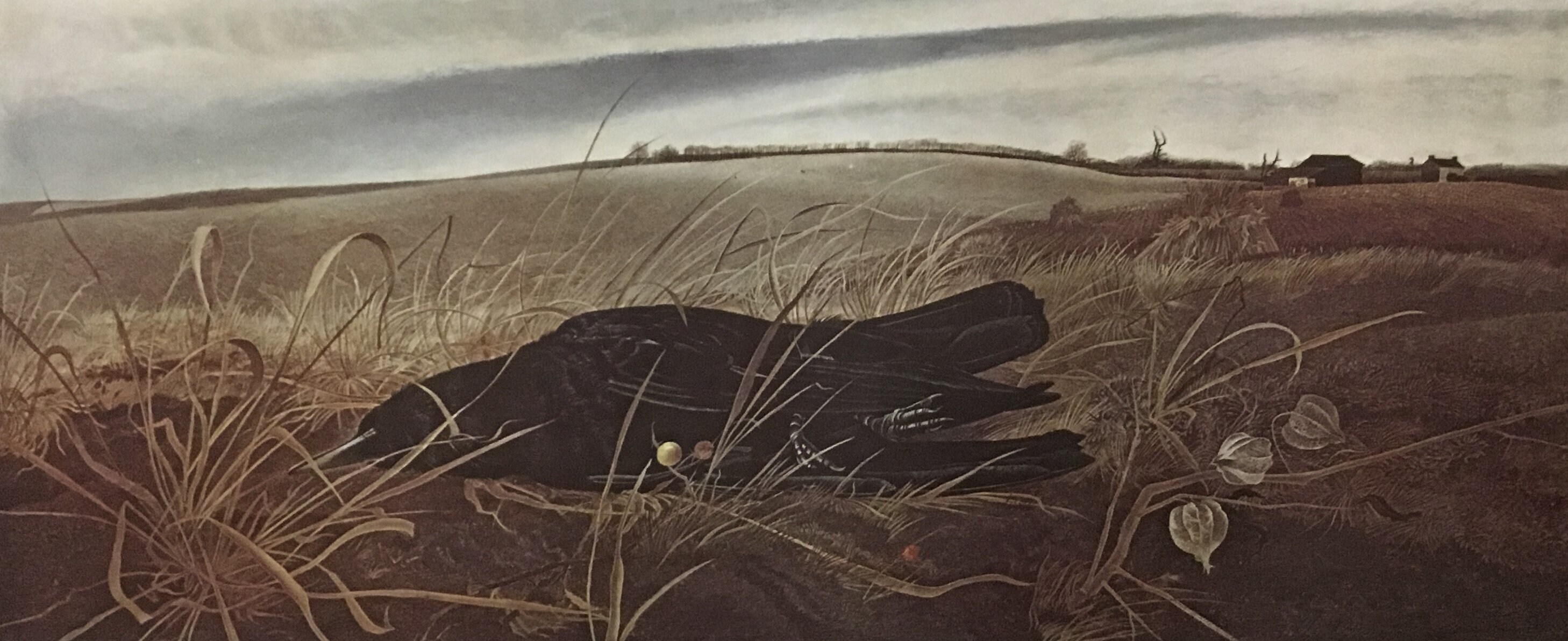 Andrew Wyeth Winter Fields Custom Framed Print - Etsy