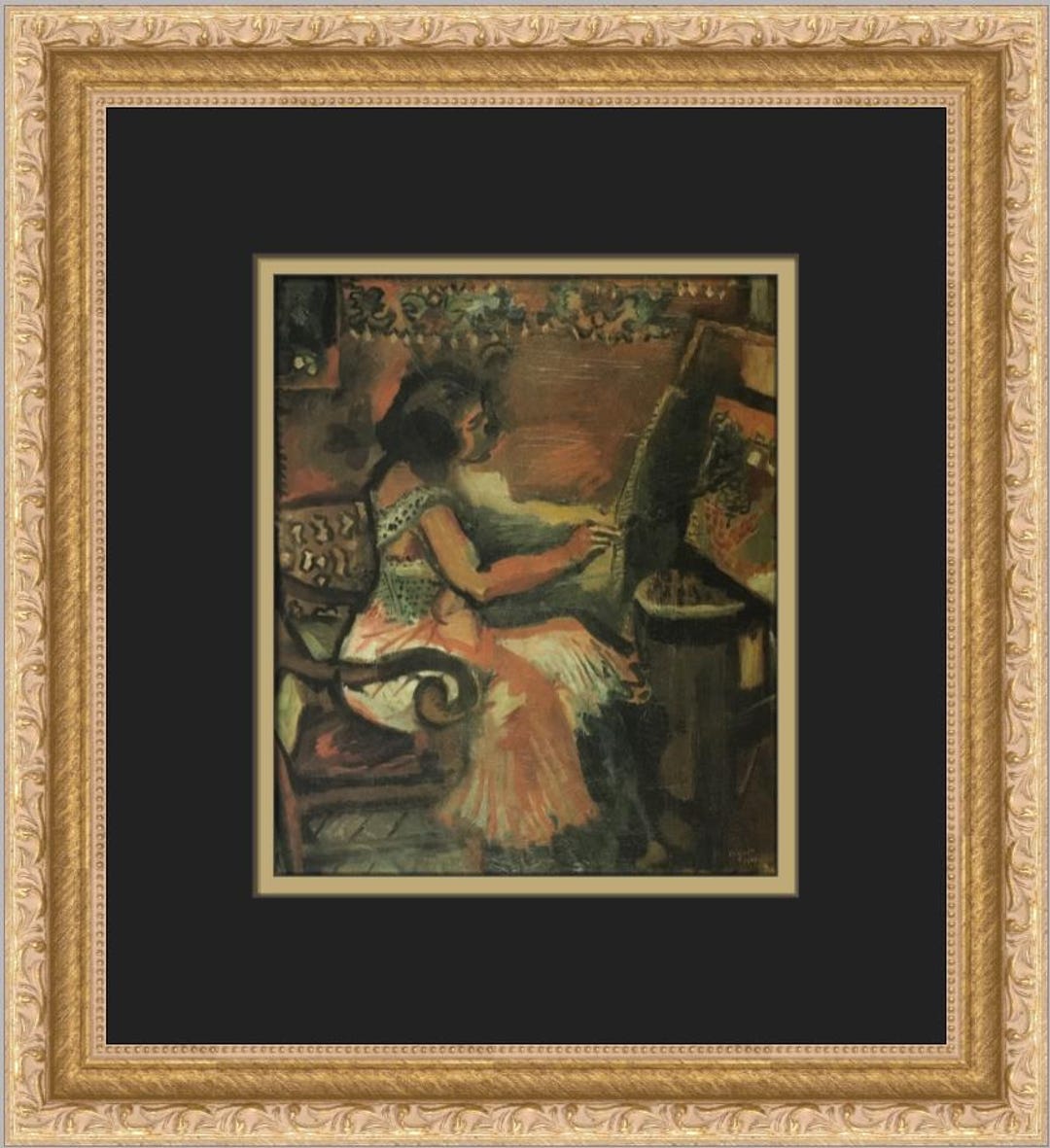 Marc Chagall the Model Custom Framed Print - Etsy
