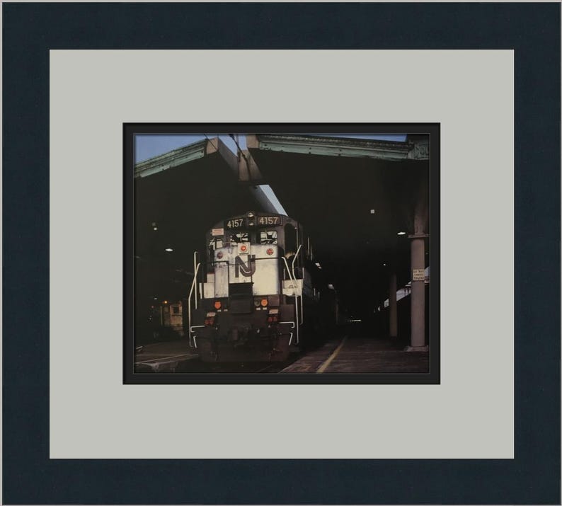 New Jersey Transit Railroad 4157 Custom Framed Print - Etsy