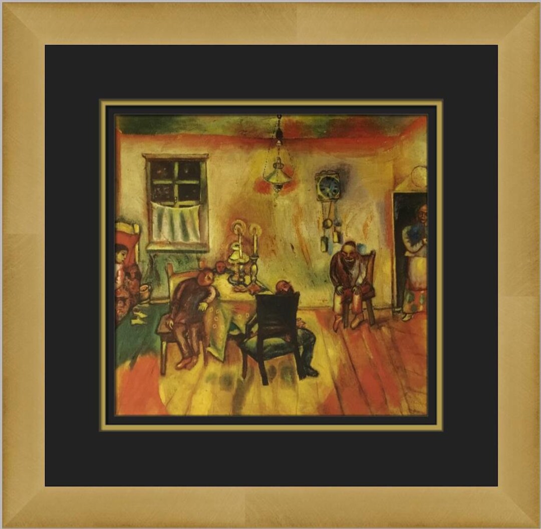 Marc Chagall the Sabbath Custom Framed Print - Etsy Canada