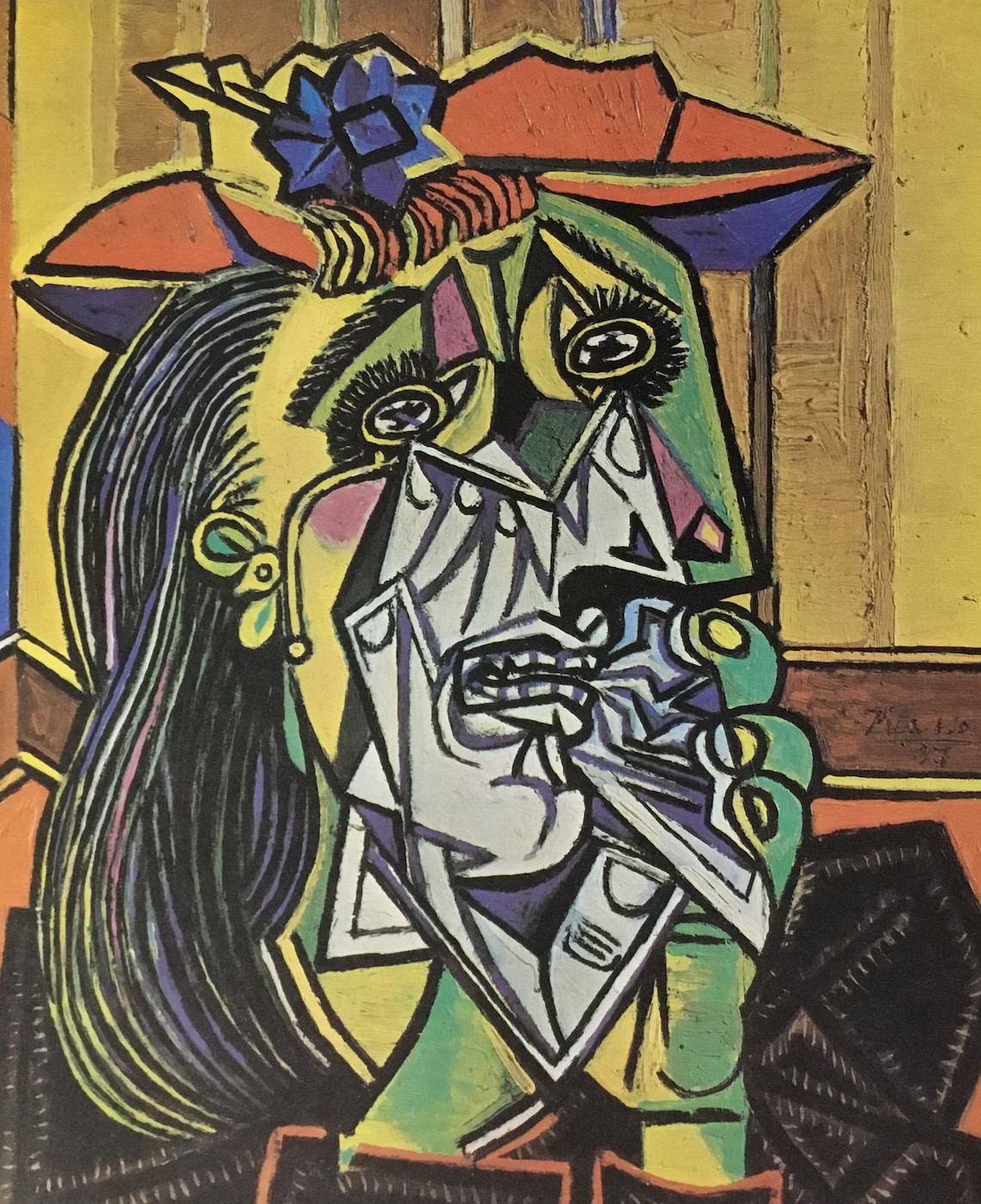 Pablo Picasso the Weeping Woman Custom Framed Print - Etsy