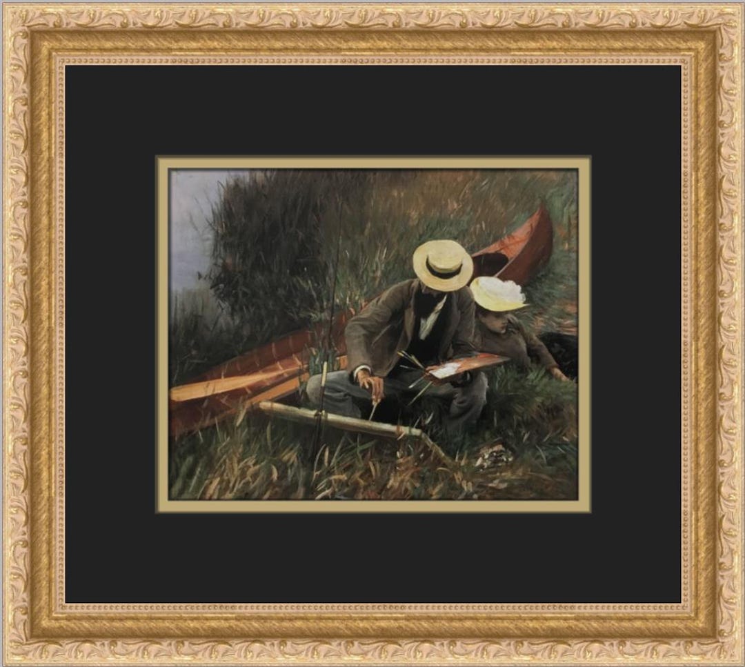 John Singer Sargent Ightham Mote Kent Custom Framed Print - Etsy