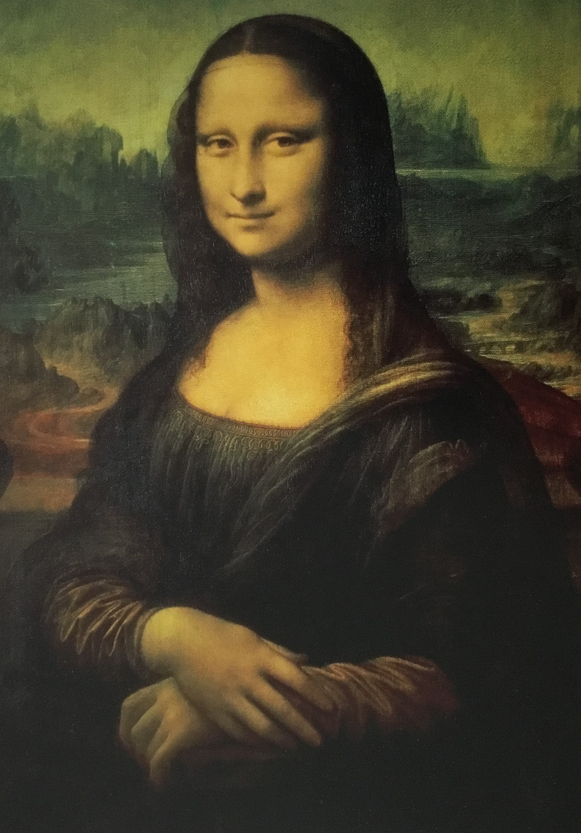 Leonardo Da Vinci the Mona Lisa Custom Framed Print - Etsy