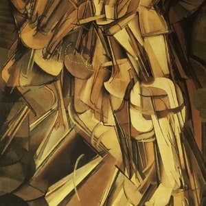 Marcel Duchamp Nude Descending a Staircase No.2 Custom Framed Print - Etsy