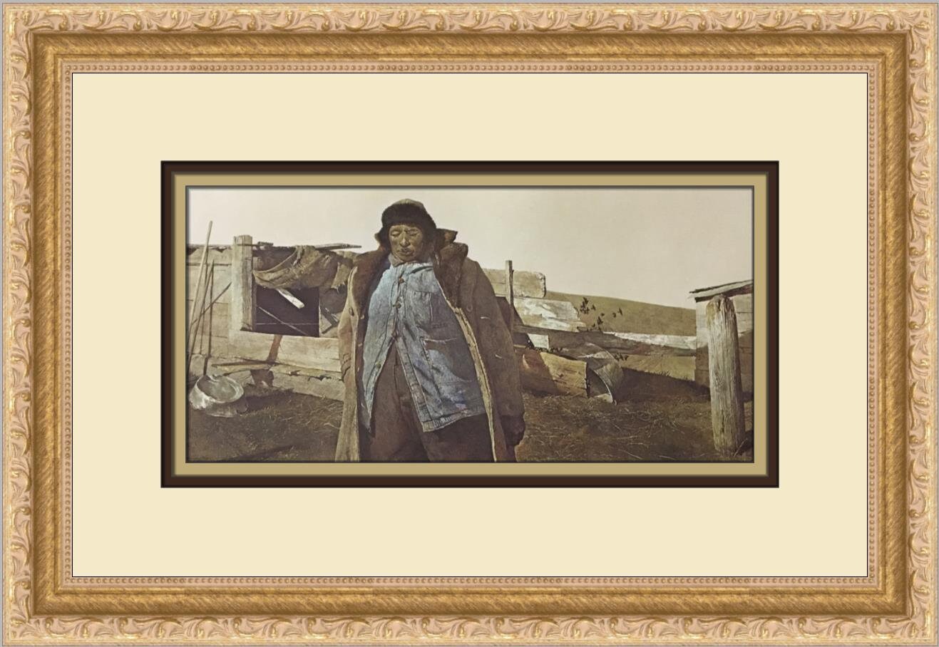 Andrew Wyeth Adam Custom Framed Print - Etsy