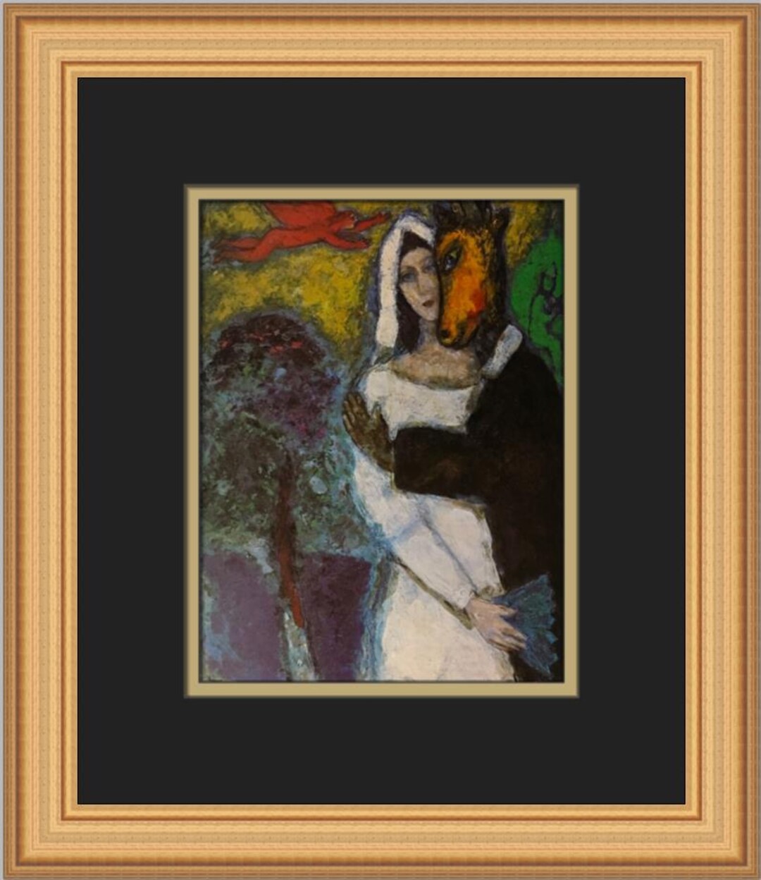 Marc Chagall Midsummer Night's Dream Custom Framed Print - Etsy