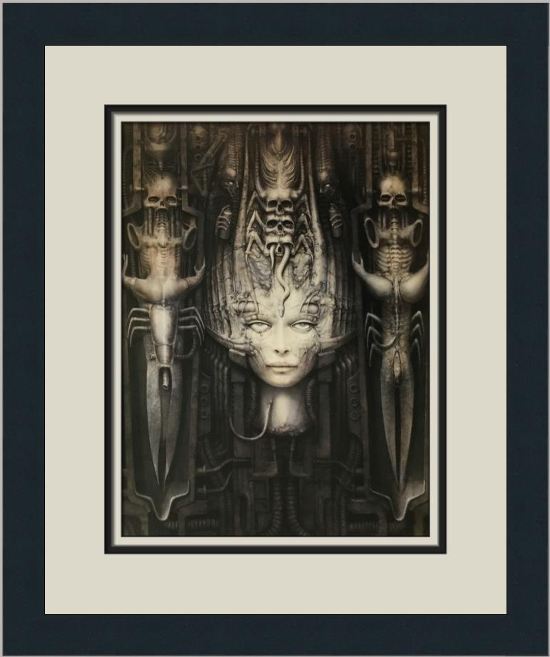 HR Giger H. R. Giger Li II Custom Framed Print - Etsy