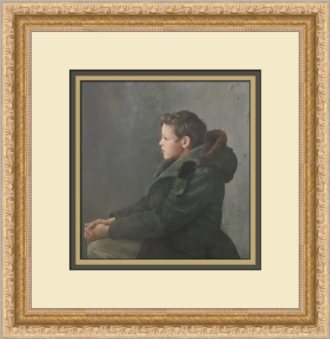 Andrew Wyeth Nicholas Custom Framed Print - Etsy