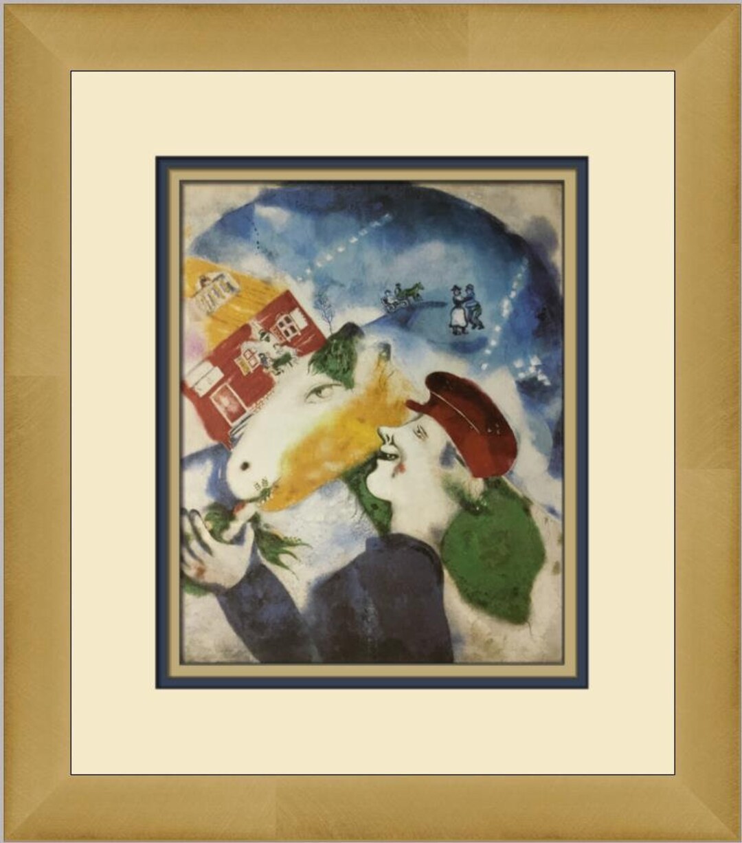 Marc Chagall Peasant Life Custom Framed Print - Etsy