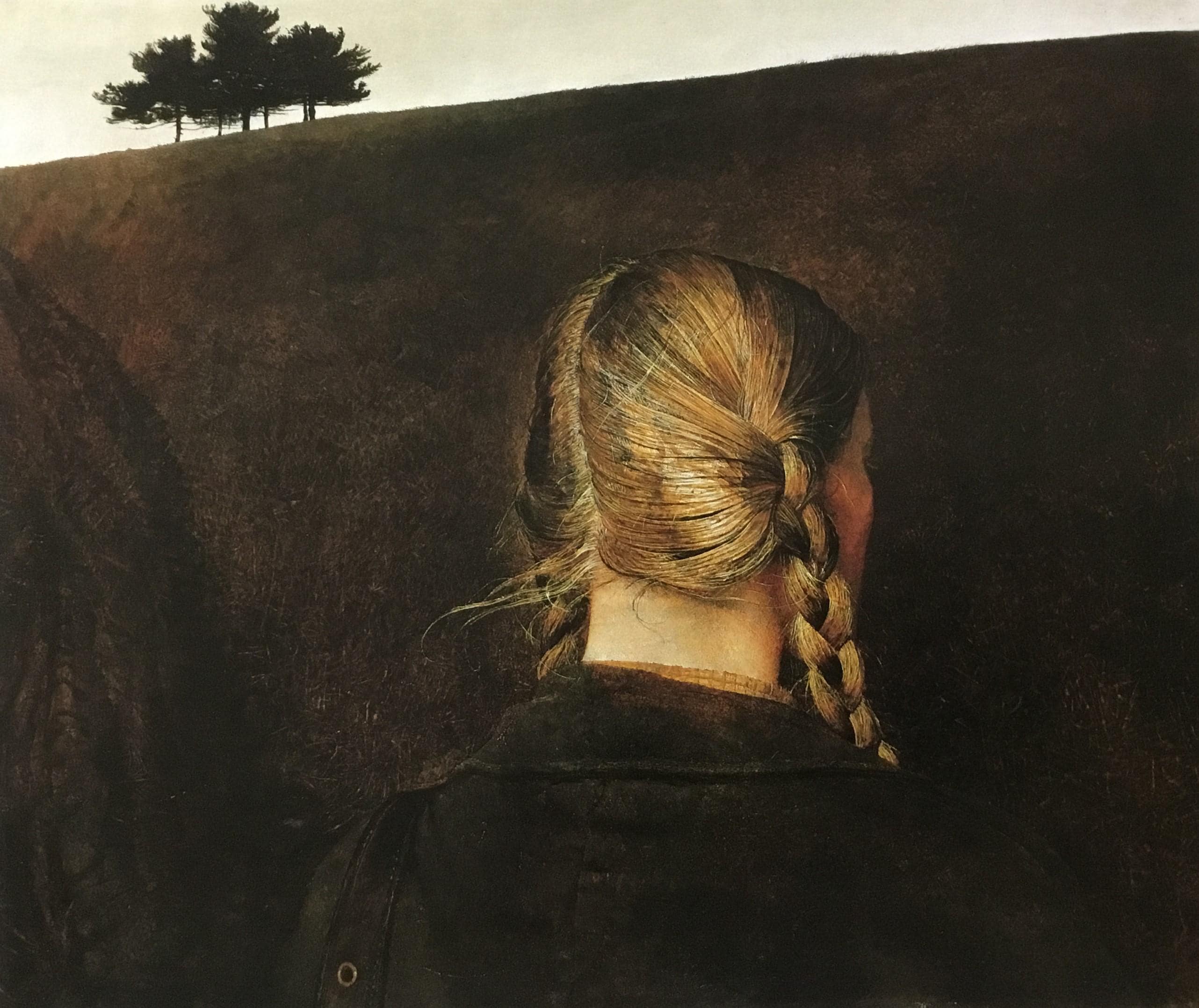 Andrew Wyeth Helga Farm Road Custom Framed Print - Etsy