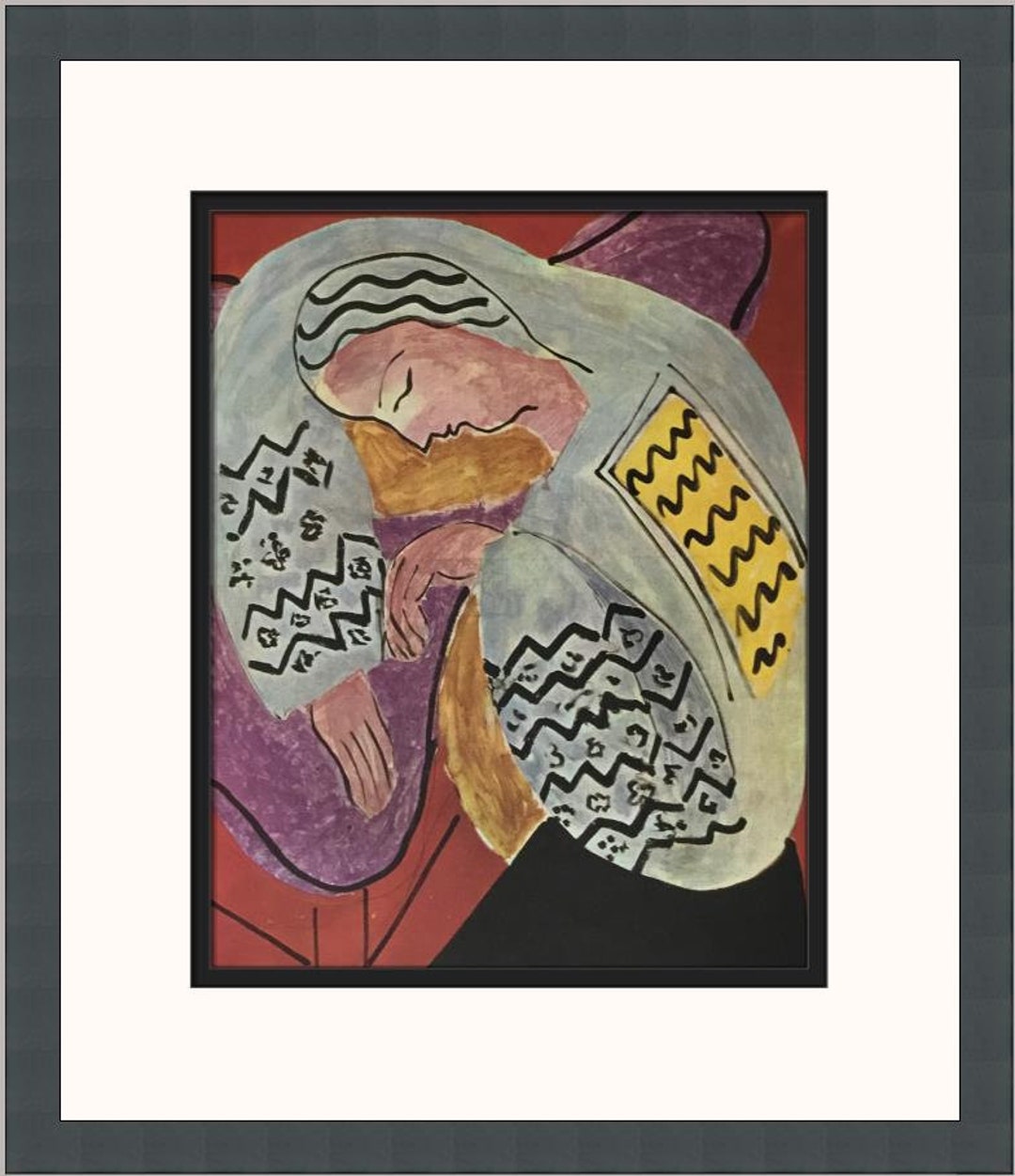 Henri Matisse the Dream Custom Framed Print - Etsy