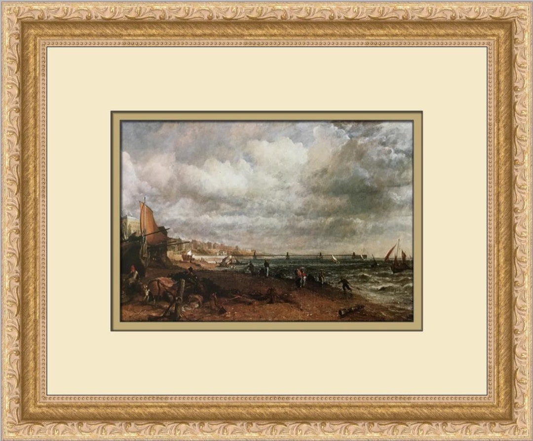 John Constable Chain Pier Brighton Custom Framed Print - Etsy