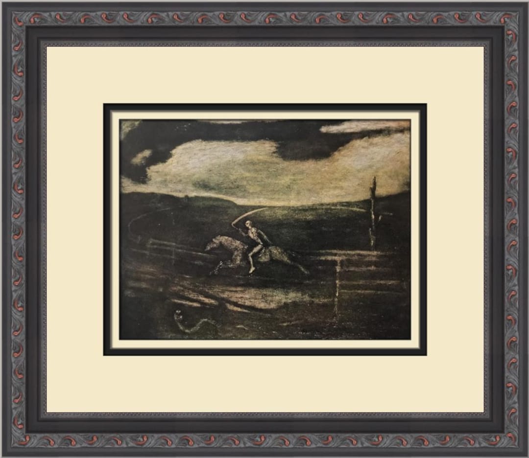 Albert Ryder the Race Track Custom Framed Print - Etsy