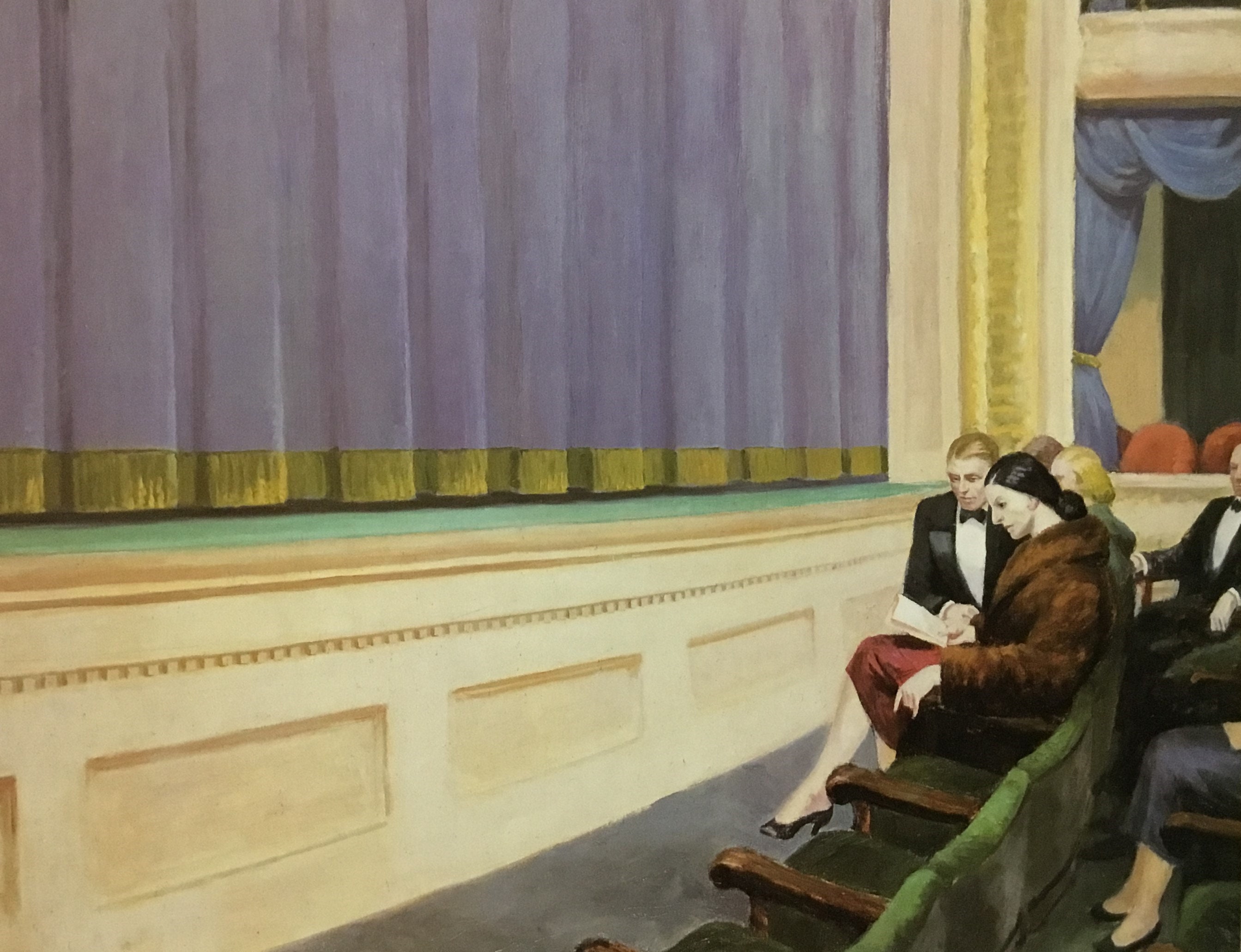 Edward Hopper First Row Orchestra Custom Gerahmt Druck - Etsy.de