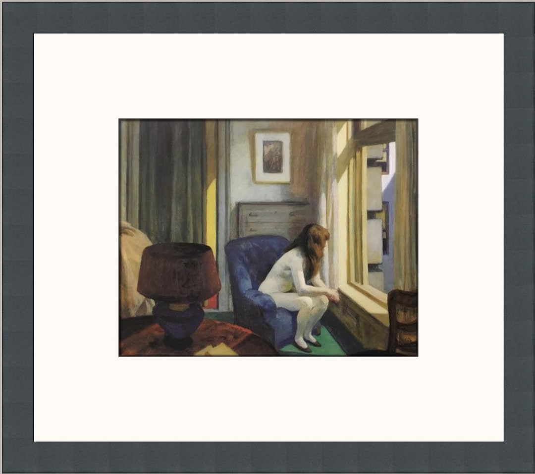 Edward Hopper Eleven A.M. Custom Framed Mini Print - Etsy