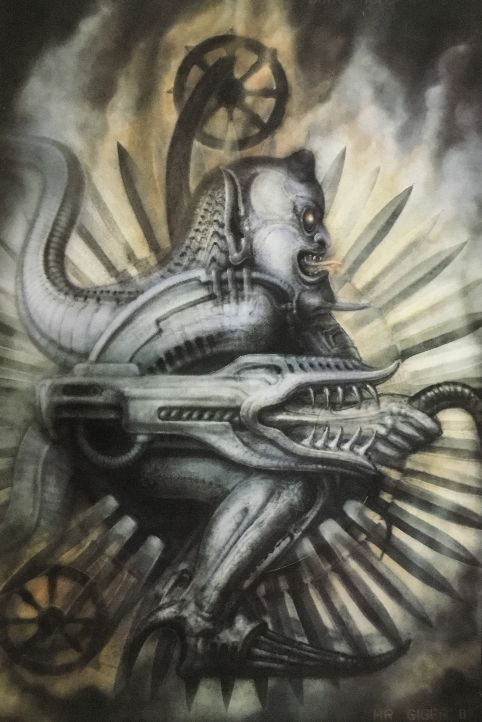 HR Giger H. R. Giger Goho Dohji Custom Framed Print - Etsy